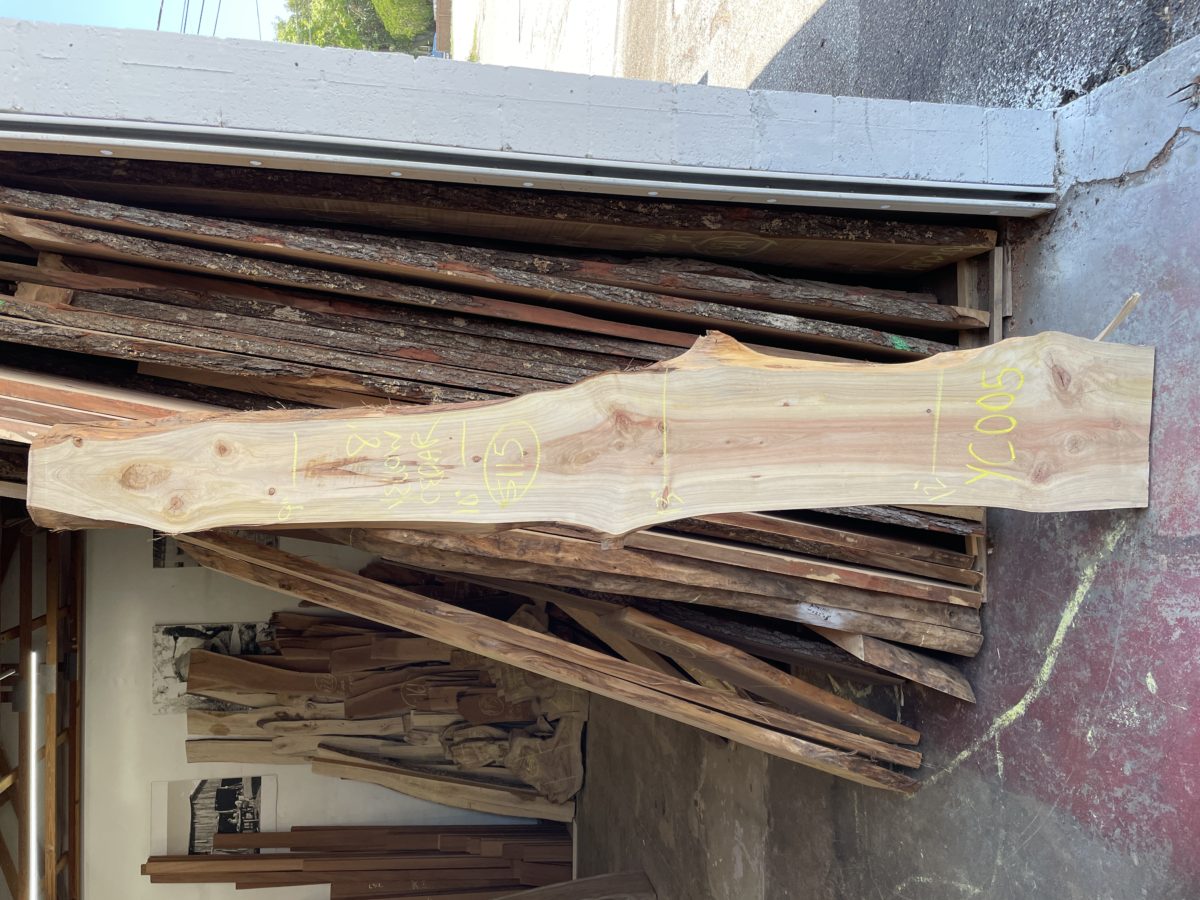 Yellow Cedar - Live Edge - Furniture Grade Lumber - OddWood Lumber