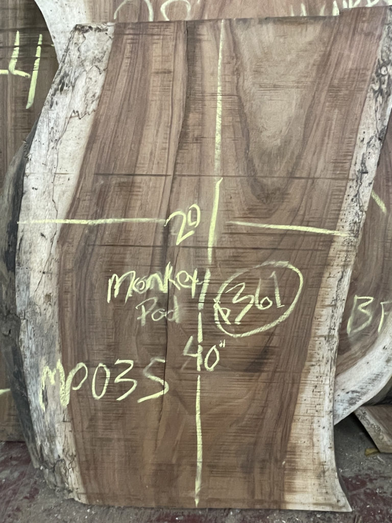 Monkey Pod/ Parota - Live Edge - Furniture Grade - OddWood Lumber