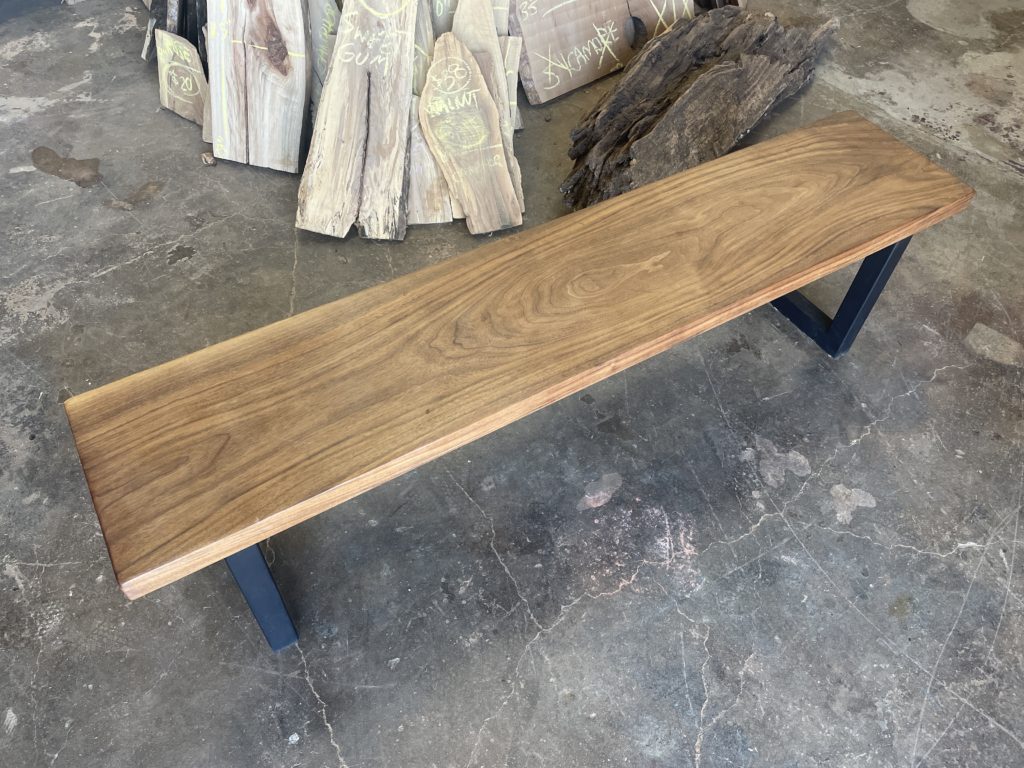 Walnut Bench - OddWood Lumber