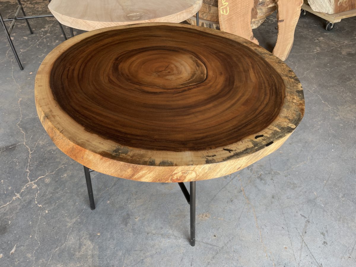 Live Edge Monkeypod Table - OddWood Lumber